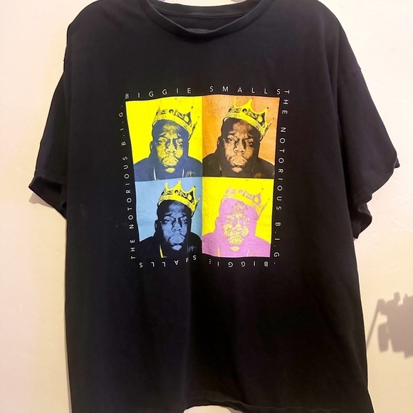 Notorious B.I.G. | Shirts | Notorious Big Biggie Smalls Tshirt | Poshmark